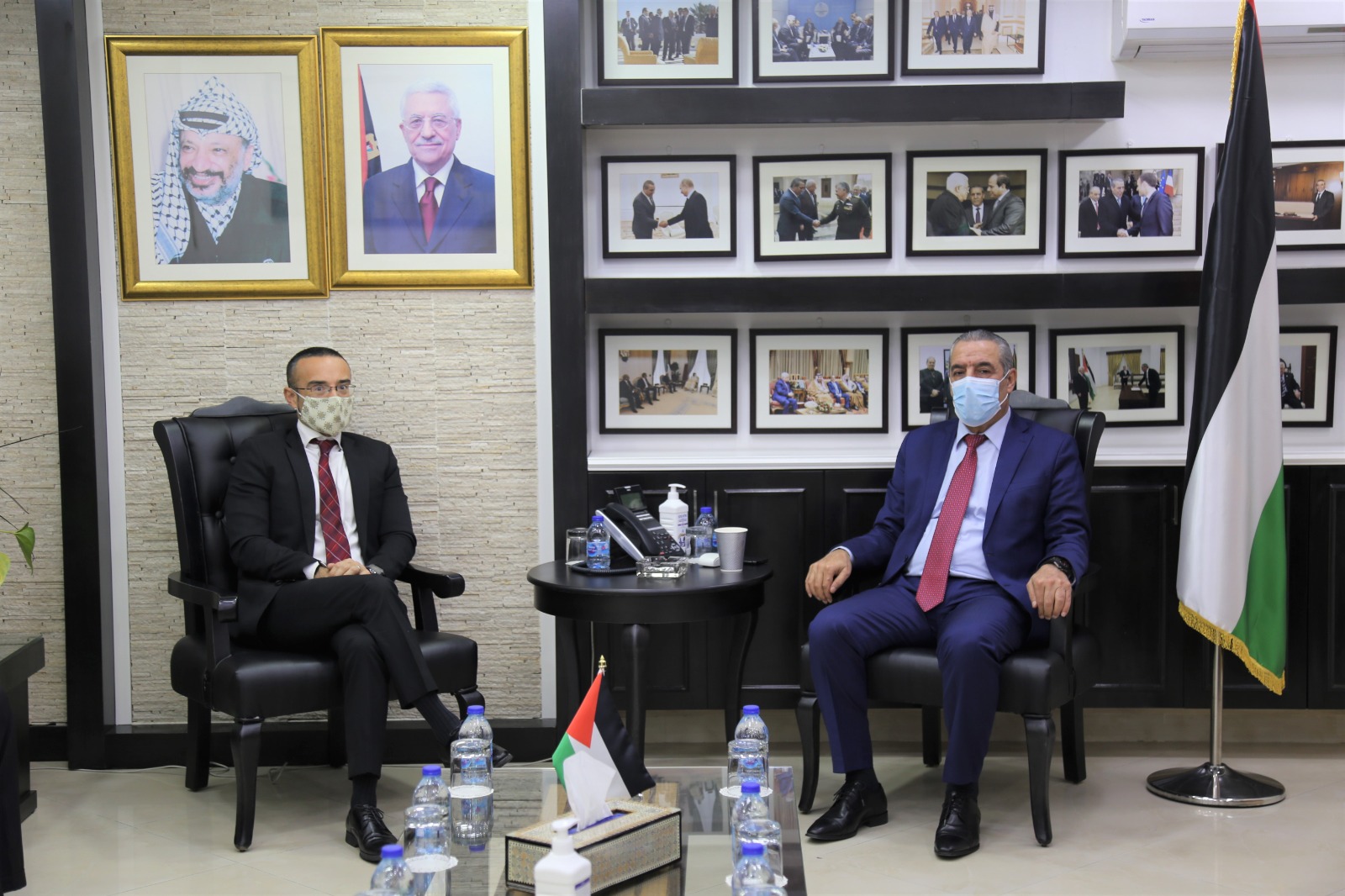 AlSheikh meets with the Consul General of Italy - VP Hussein Al Sheikh ...