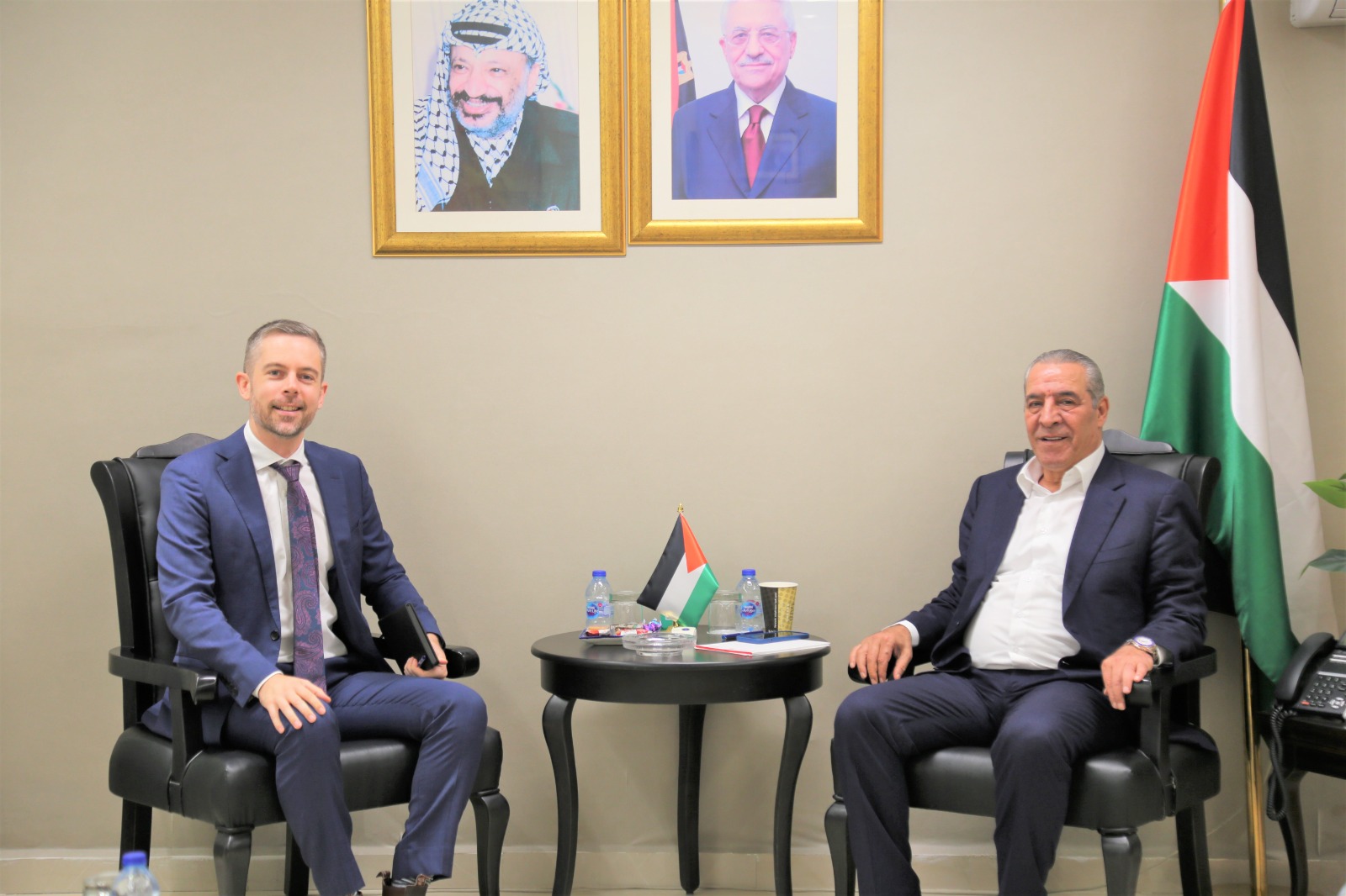 Al-Sheikh met with the Australian representative to Palestine - VP ...