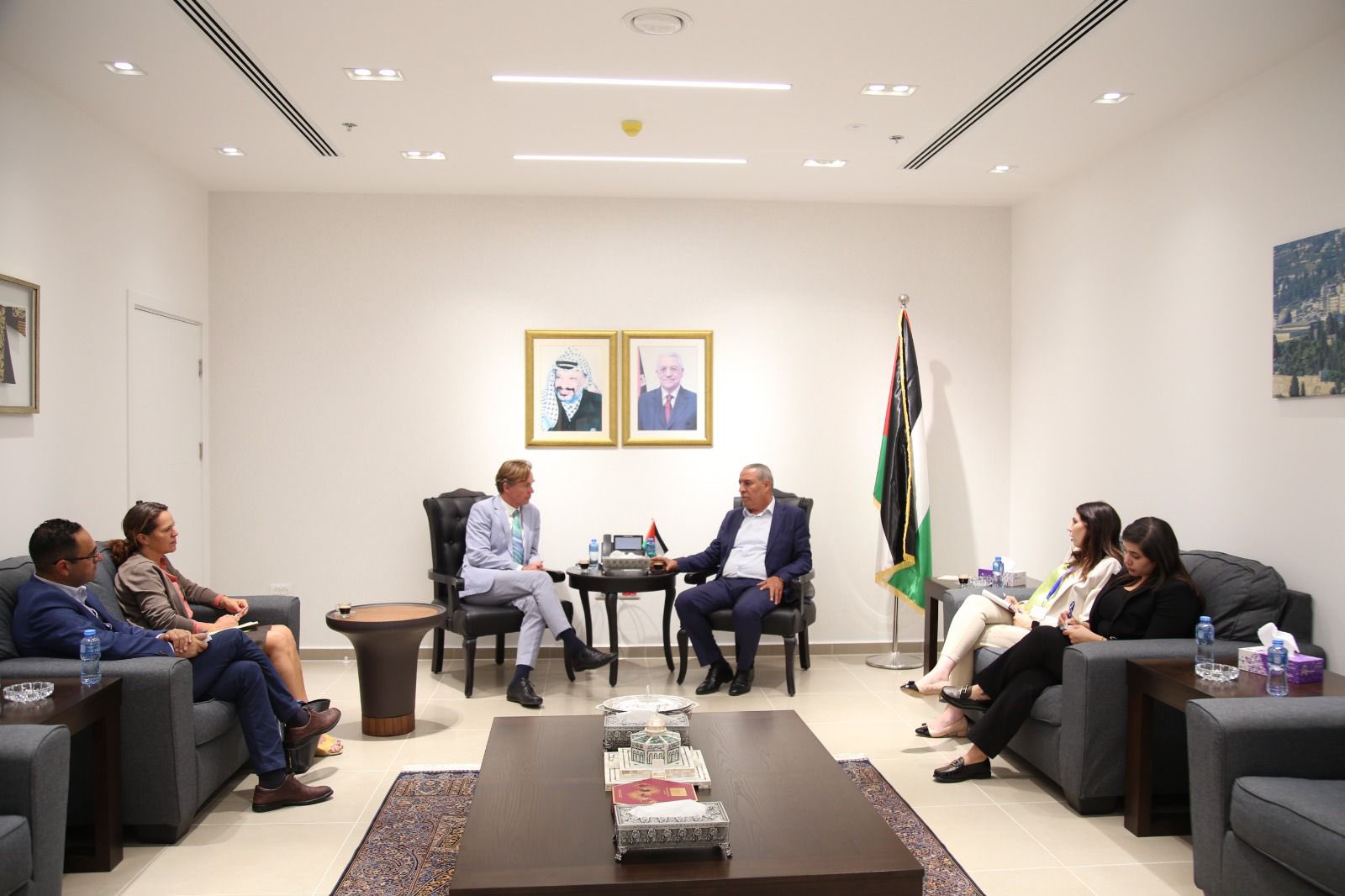 Al-Sheikh received the representative of the European Union to the ...