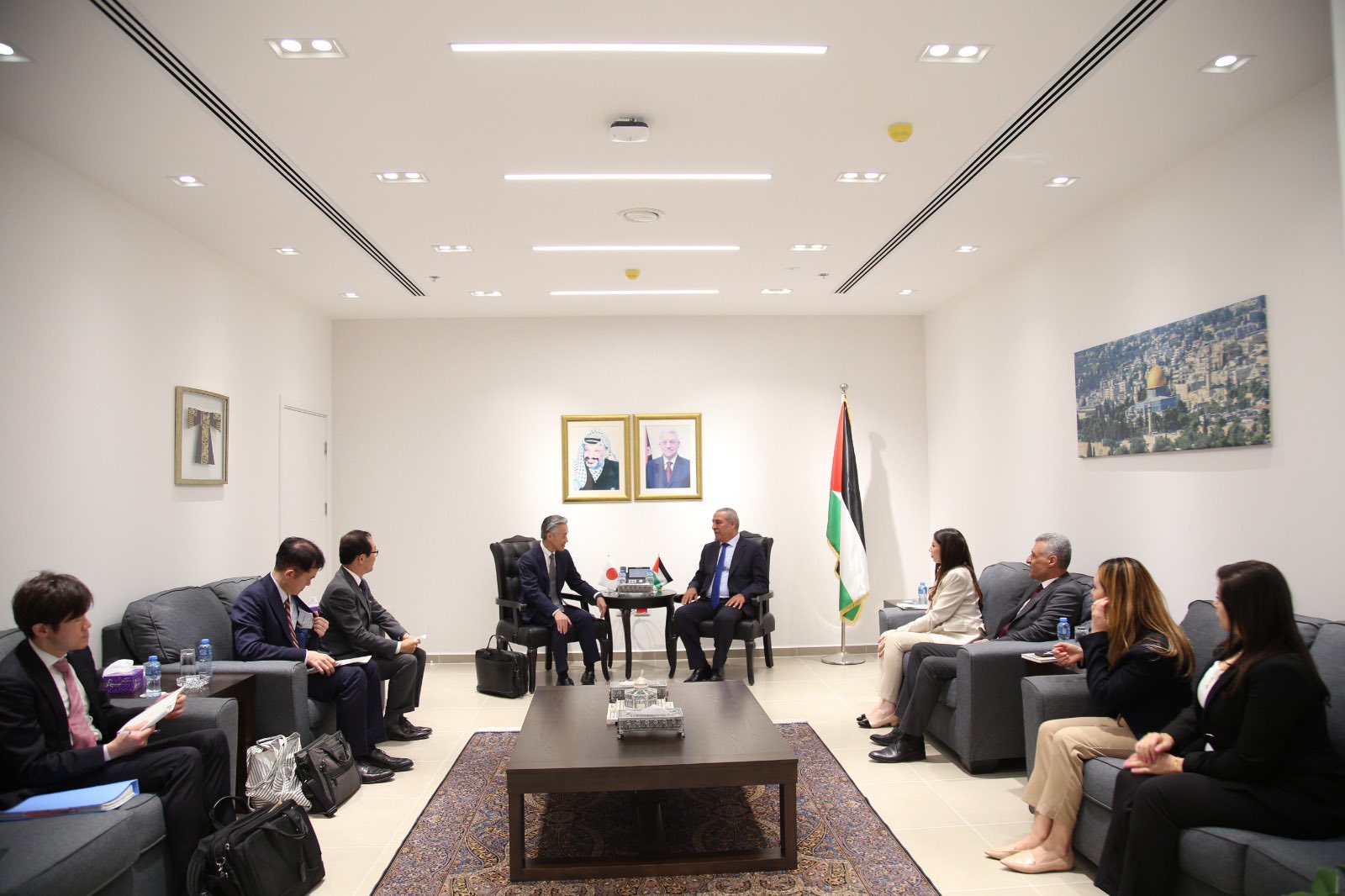 Al-Sheikh received the Deputy Foreign Minister of Japan - VP Hussein Al ...