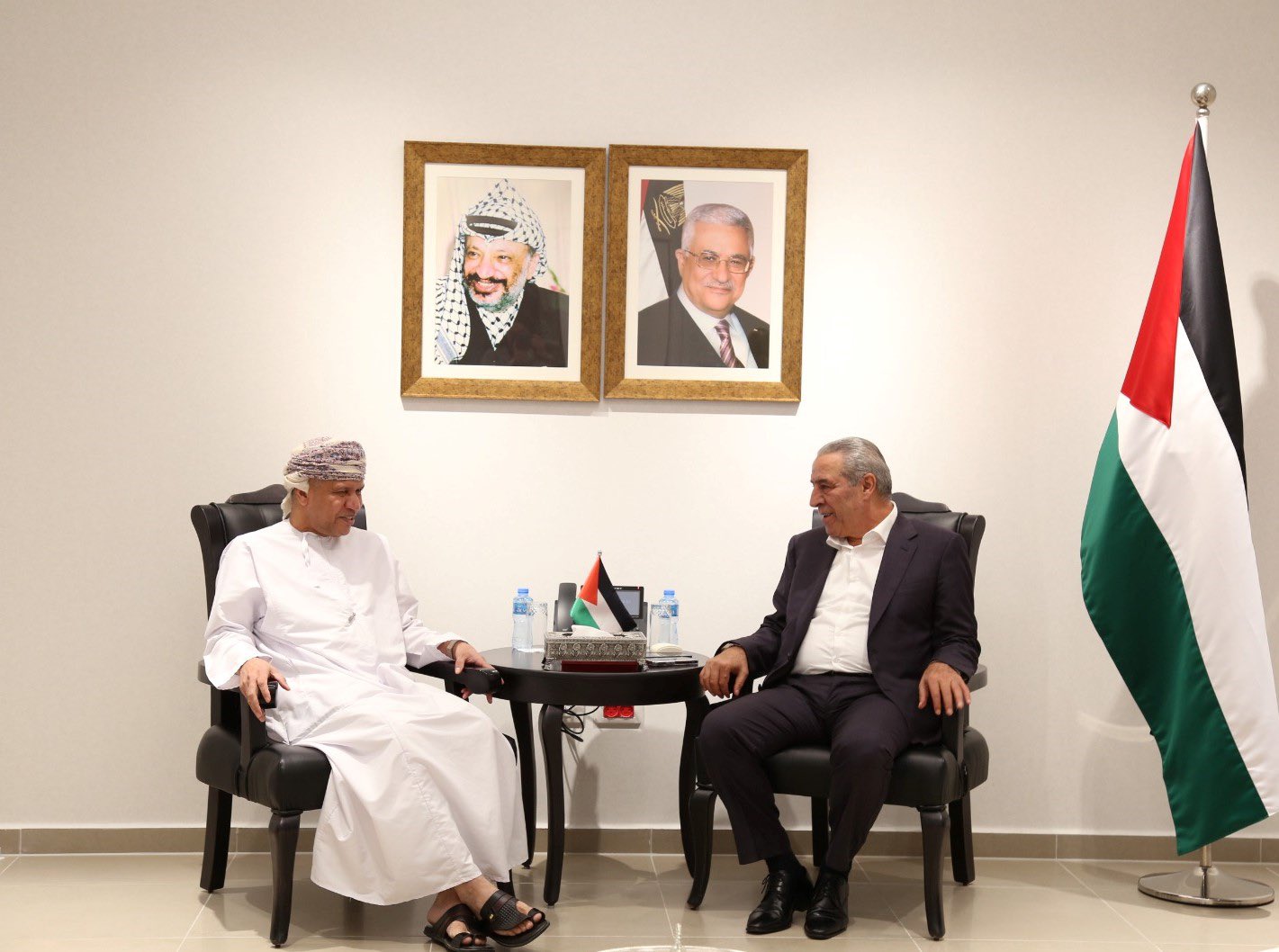 Al-Sheikh met with the representative of the Sultanate of Oman in ...